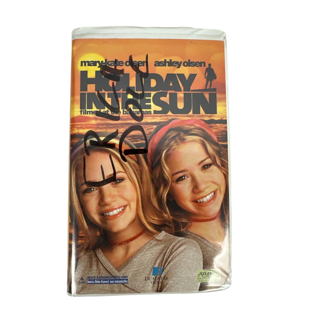 Holiday in the Sun VHS 2001 Mary-kate & Ashley Olsen Dualstar Video Pre ...