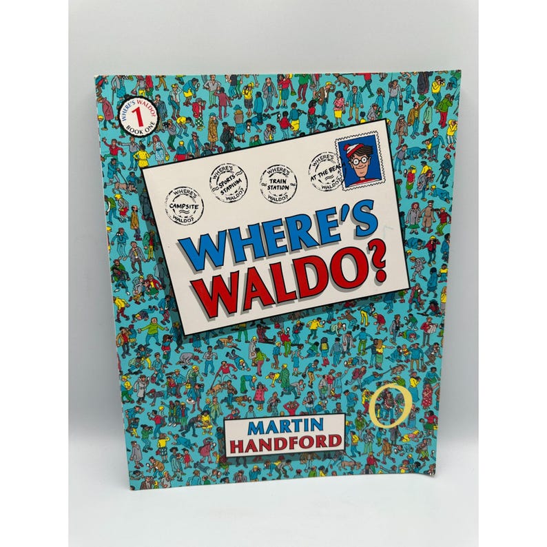 Wheres Waldo? Martin Handford 1987 Paperback Search-and-find Puzzles ...