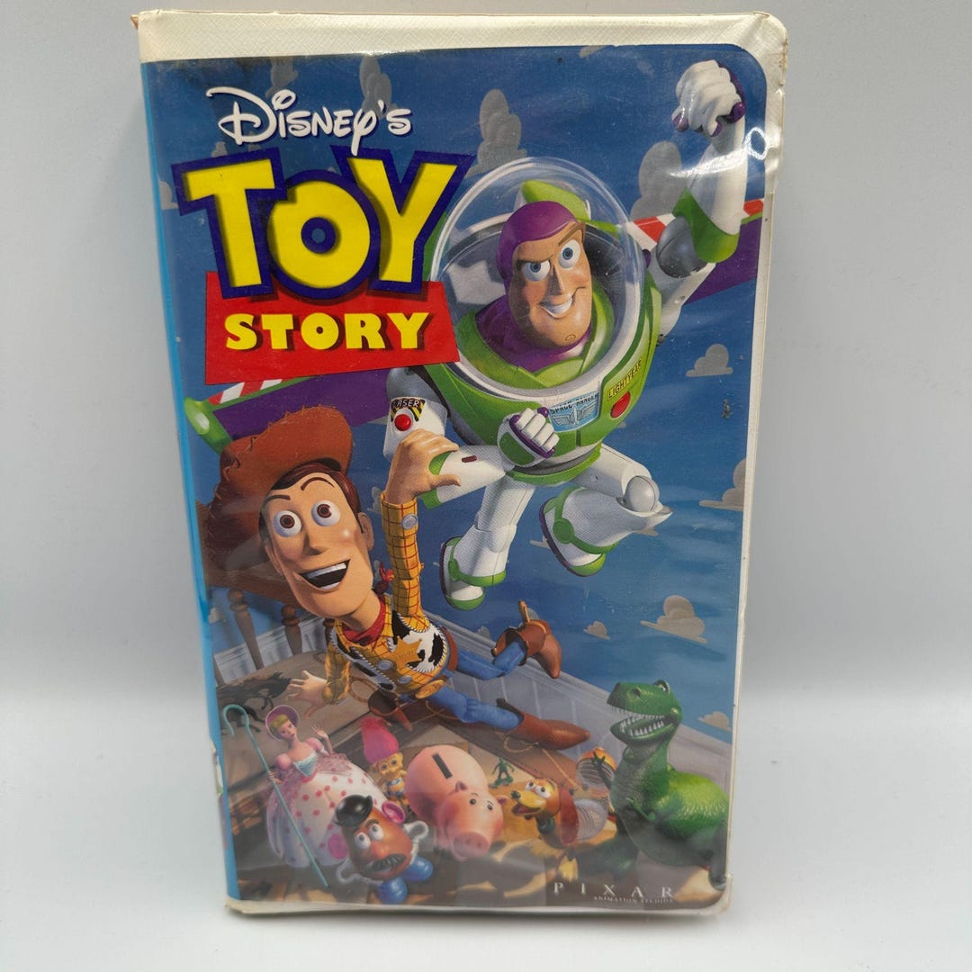 Disneys Toy Story (1995) VHS Full-length Animated Film Buzz & Woody - Etsy