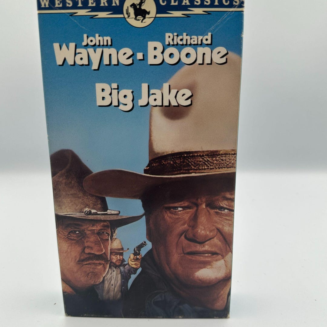 John Wayne Big Jake VHS 1971 Western Classics Richard Boone - Etsy