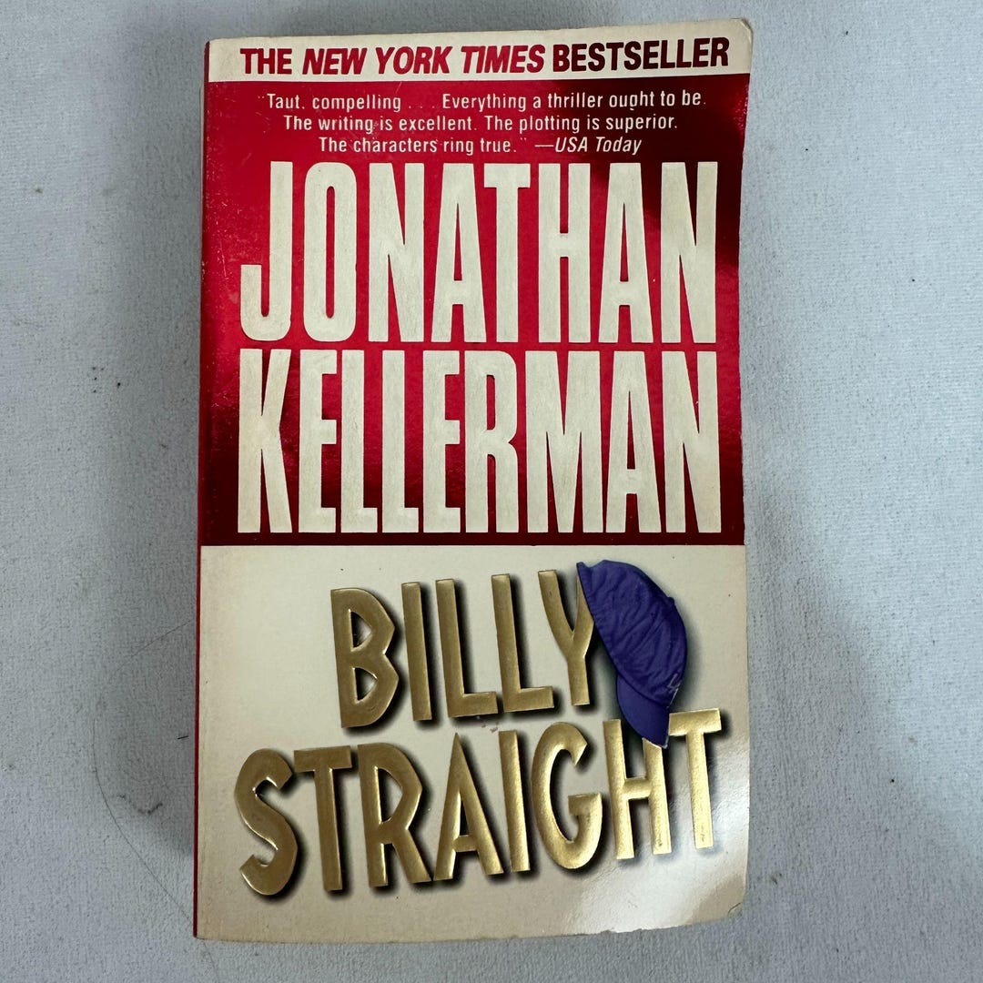 Jonathan Kellerman Billy Straight Paperback 1999 Ballantine ...