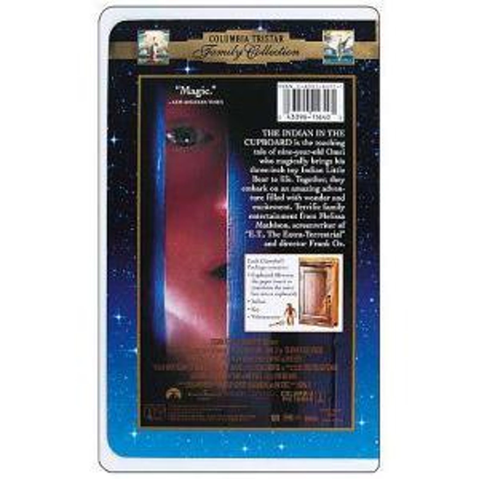 The Indian in the Cupboard VHS Tape Paramount NTSC 1995 Rated PG - Etsy