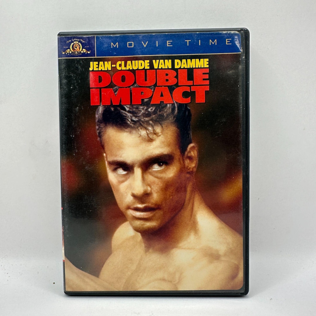 Jean-claude Van Damme Double Impact DVD Movie Time Rated R MGM - Etsy