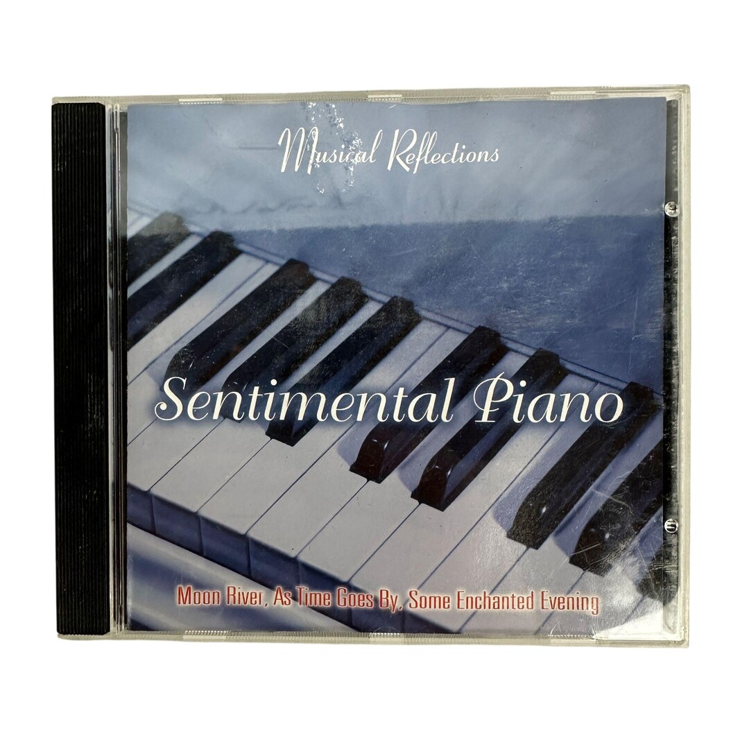 Musical Reflections Sentimental Piano Moon River as Time Goes 1999 CD ...