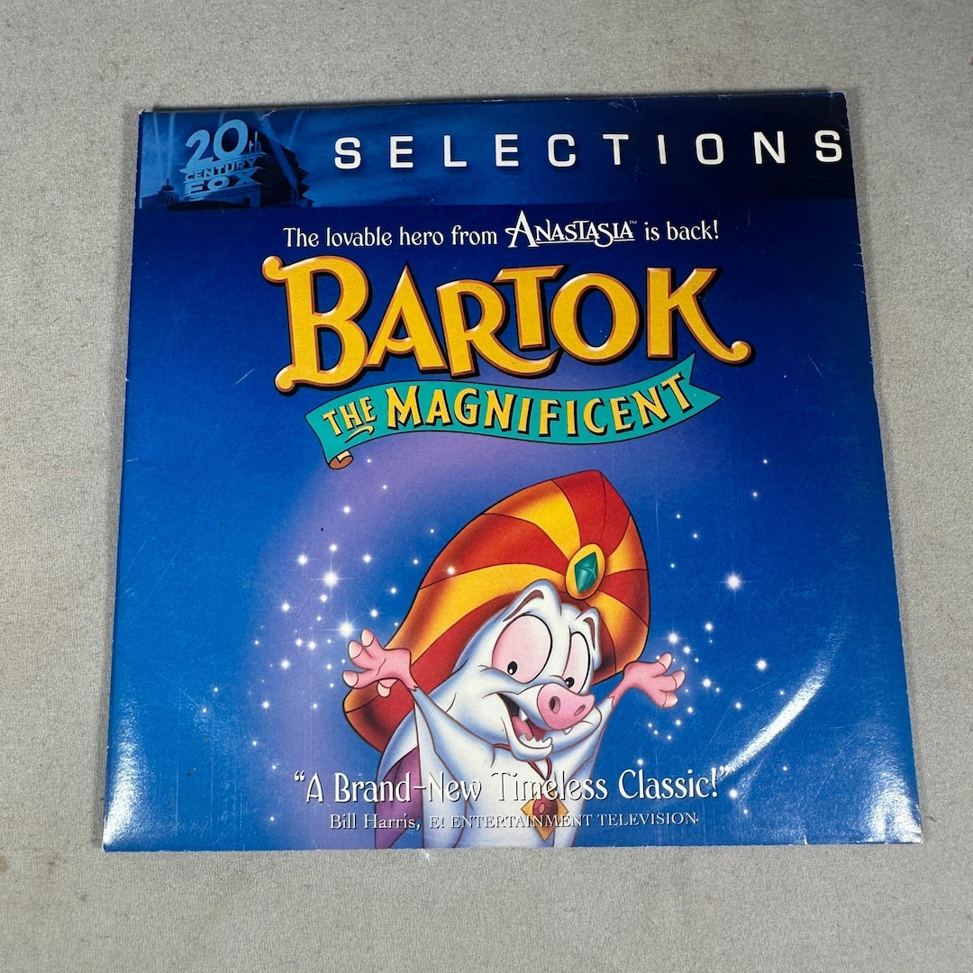 Bartok the Magnificent DVD 1999 Full Frame Don Bluth 20th Century Fox G ...