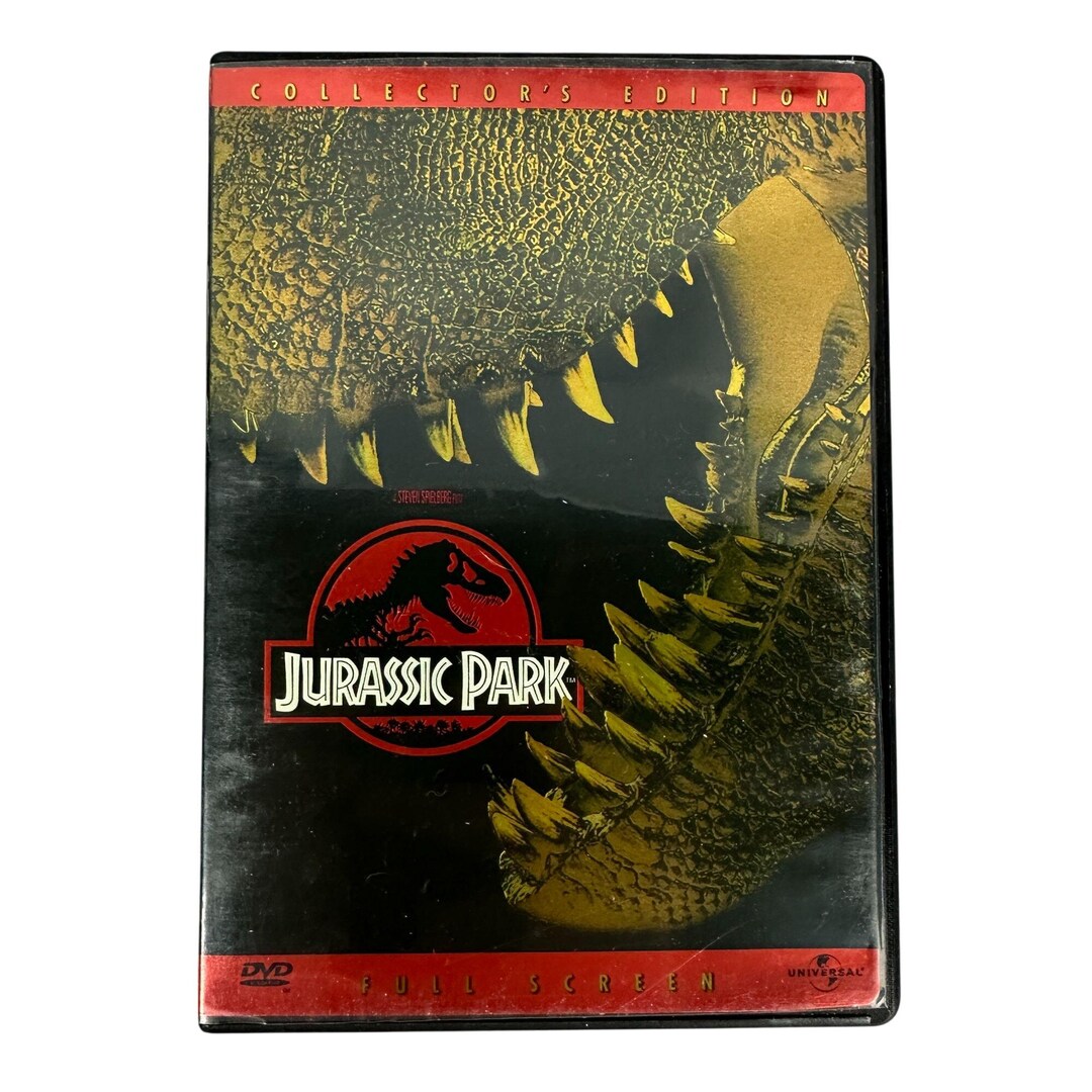 Jurassic Park Collectors Edition DVD Fullscreen 2000 Steven Spielberg ...