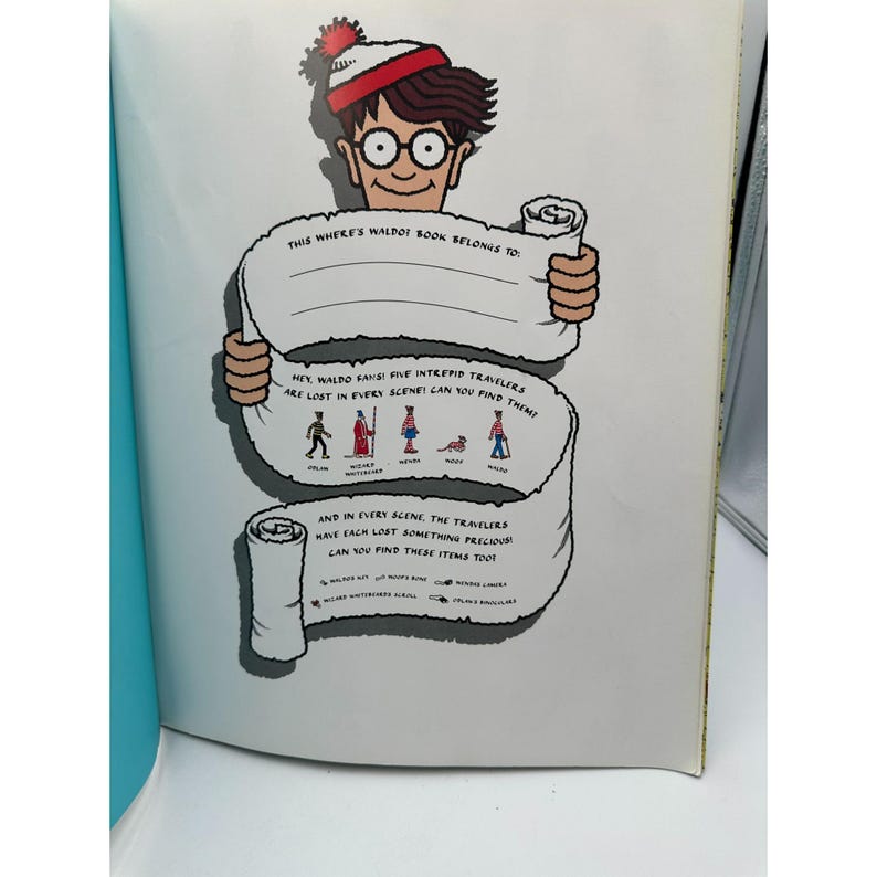 Wheres Waldo? Martin Handford 1987 Paperback Search-and-find Puzzles ...