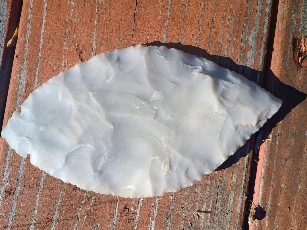 Novaculite Arrowhead Replica Artifact - Etsy