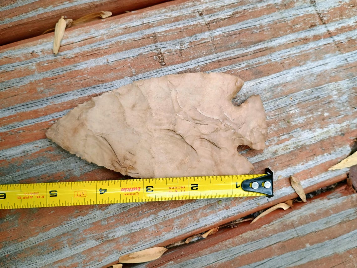 Buffalo River Arrowhead Replica Artifact - Etsy