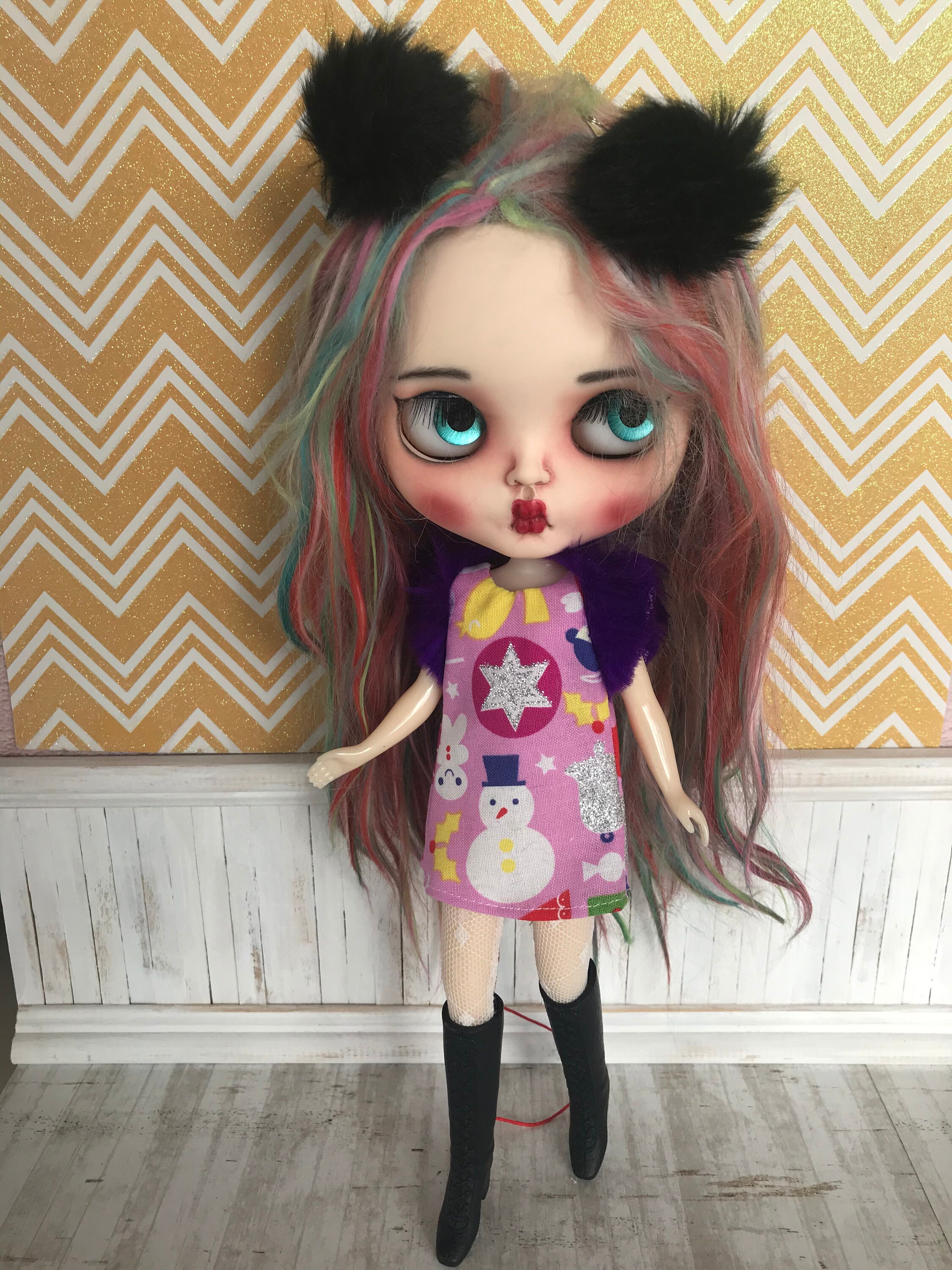 Neo Blythe Glam Dress blythe muñecas Maker y Muse Christmas | Etsy