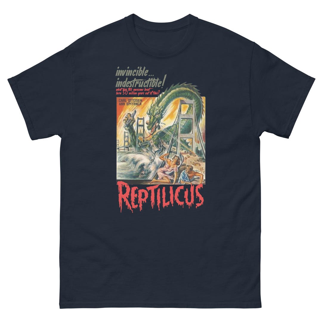 Reptilicus Monster Tee: Vintage Homage to a Cult Creature Feature ...