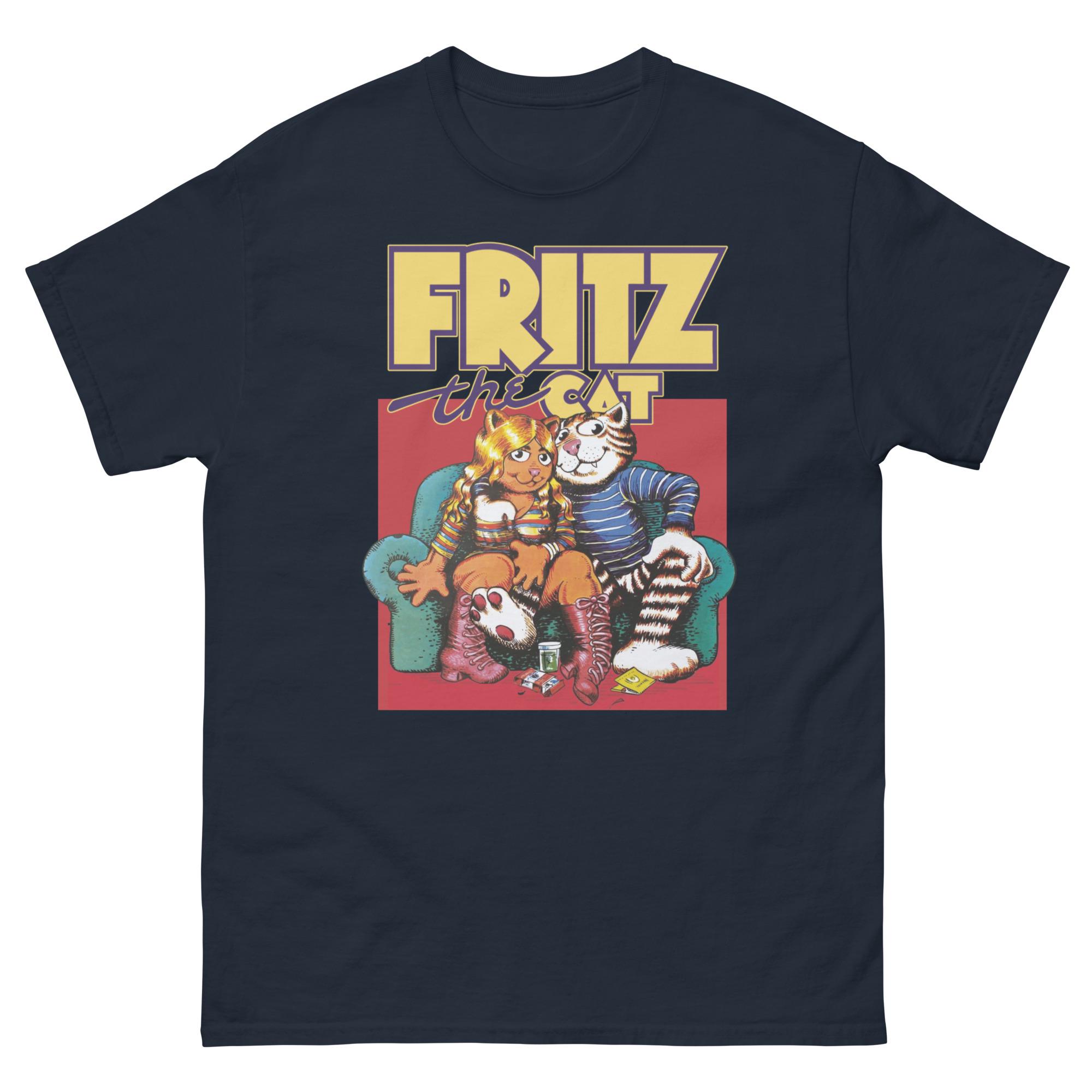 Fritz the Cat Shirt Retro 1972 Animated Classic Tee - Etsy