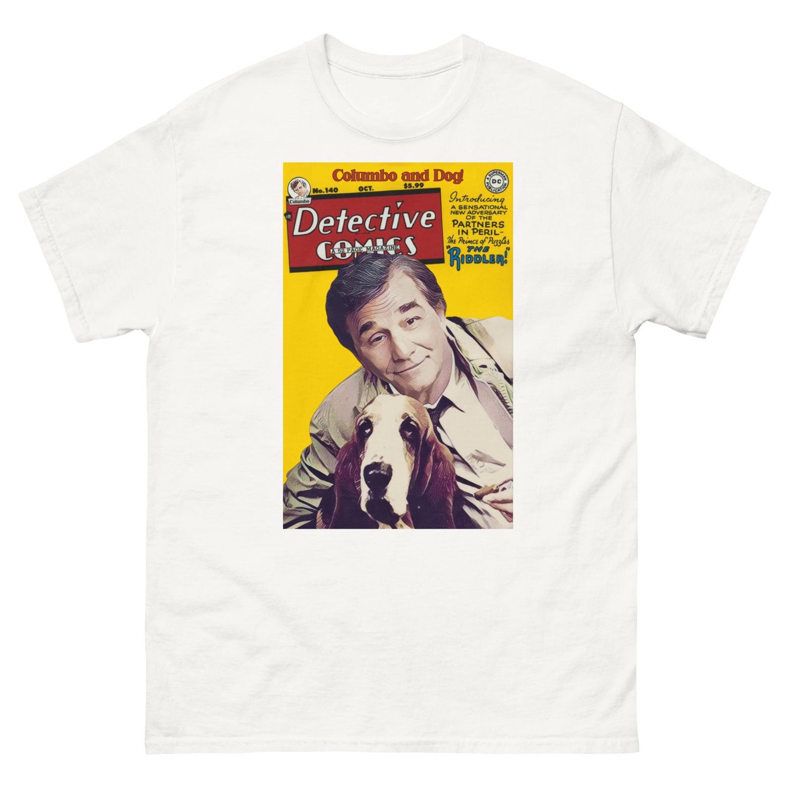 Columbo Tee Vintage Detective Icon Shirt Columbo Tv Series T Shirt ...