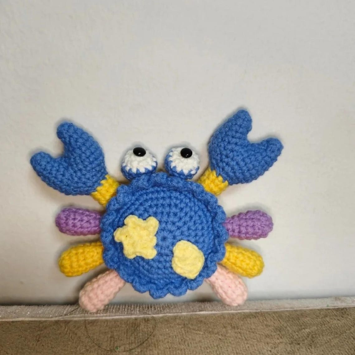 Pattern PDF. Crochet Strong Claw Crab Pattern. Amigurumi Crab. Crab ...