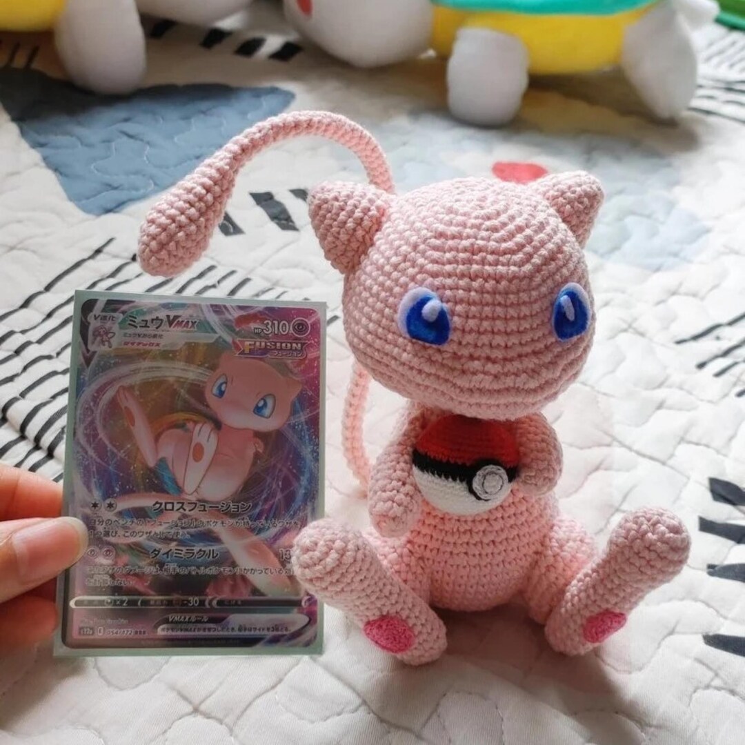 Mew Crochet Pattern. PDF Plushie Amigurumi Pattern in English - Etsy