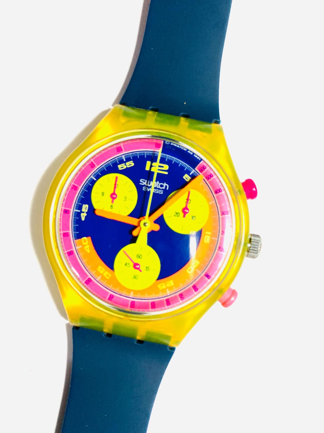 Swatch Grand Prix SCJ101 (1992) - Etsy