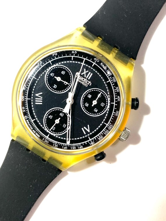Swatch Chronograph - See Trough SCK110 (1995) - Gem