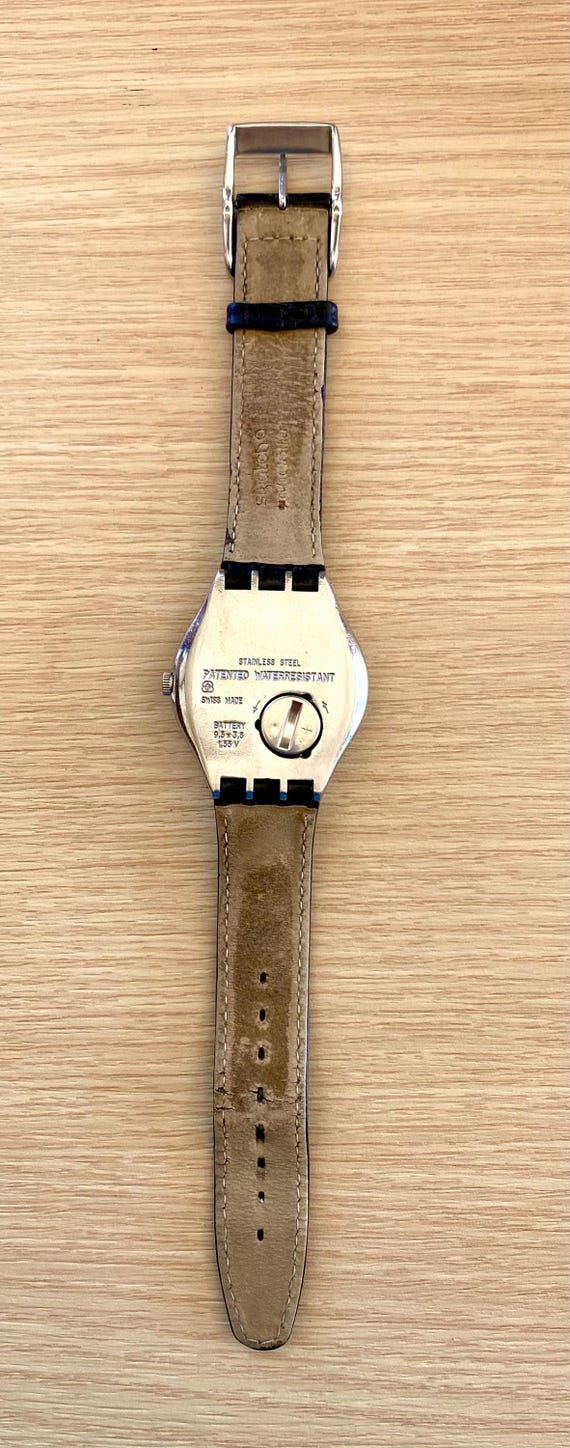 Vintage Swatch - Irony Big YGS400 (1993) HAPPY JOE BL… - Gem