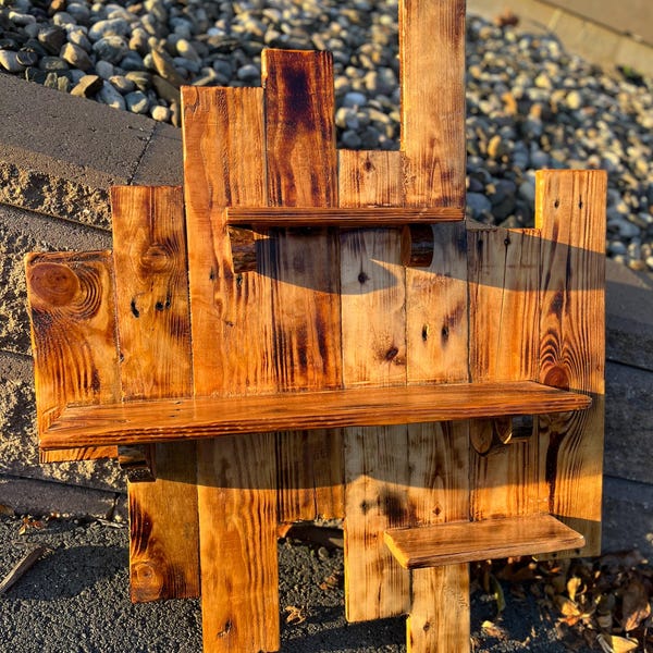 Wood Pallet Shelf - Etsy