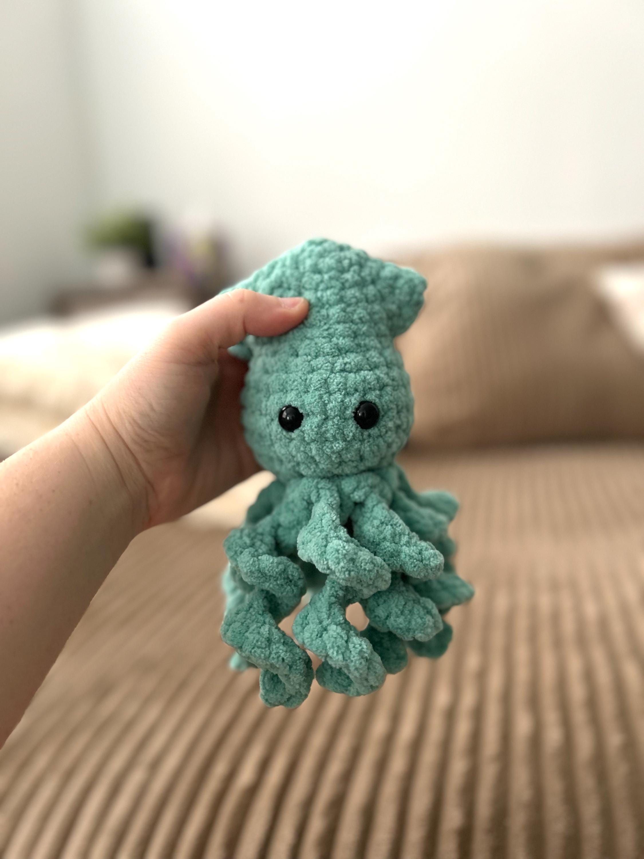 Mini Squid Plushie - Etsy