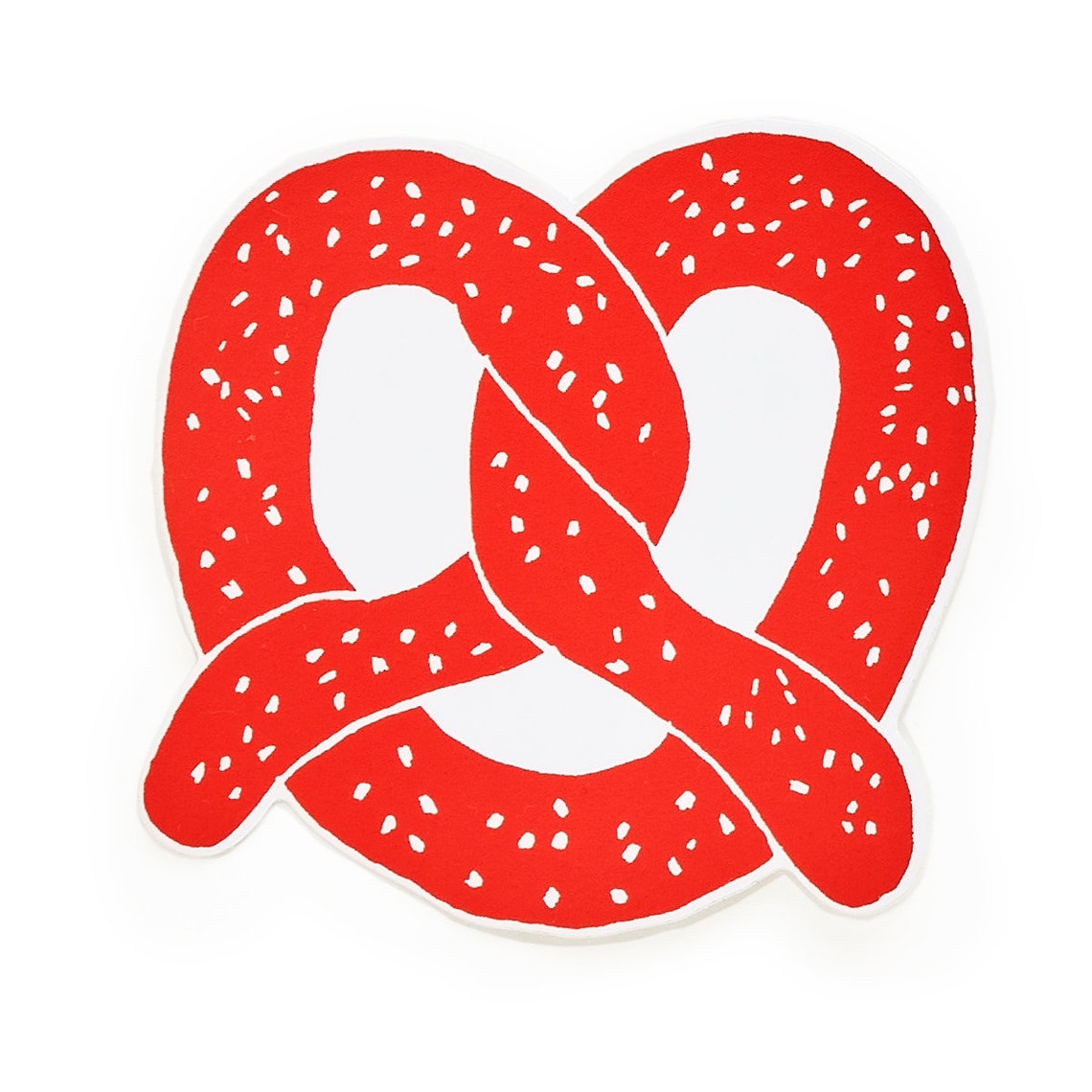 Pretzel Sticker - Etsy