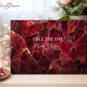 Personalized Red Crystal Marble Stone Glass Chopping Cutting Board Tray ...