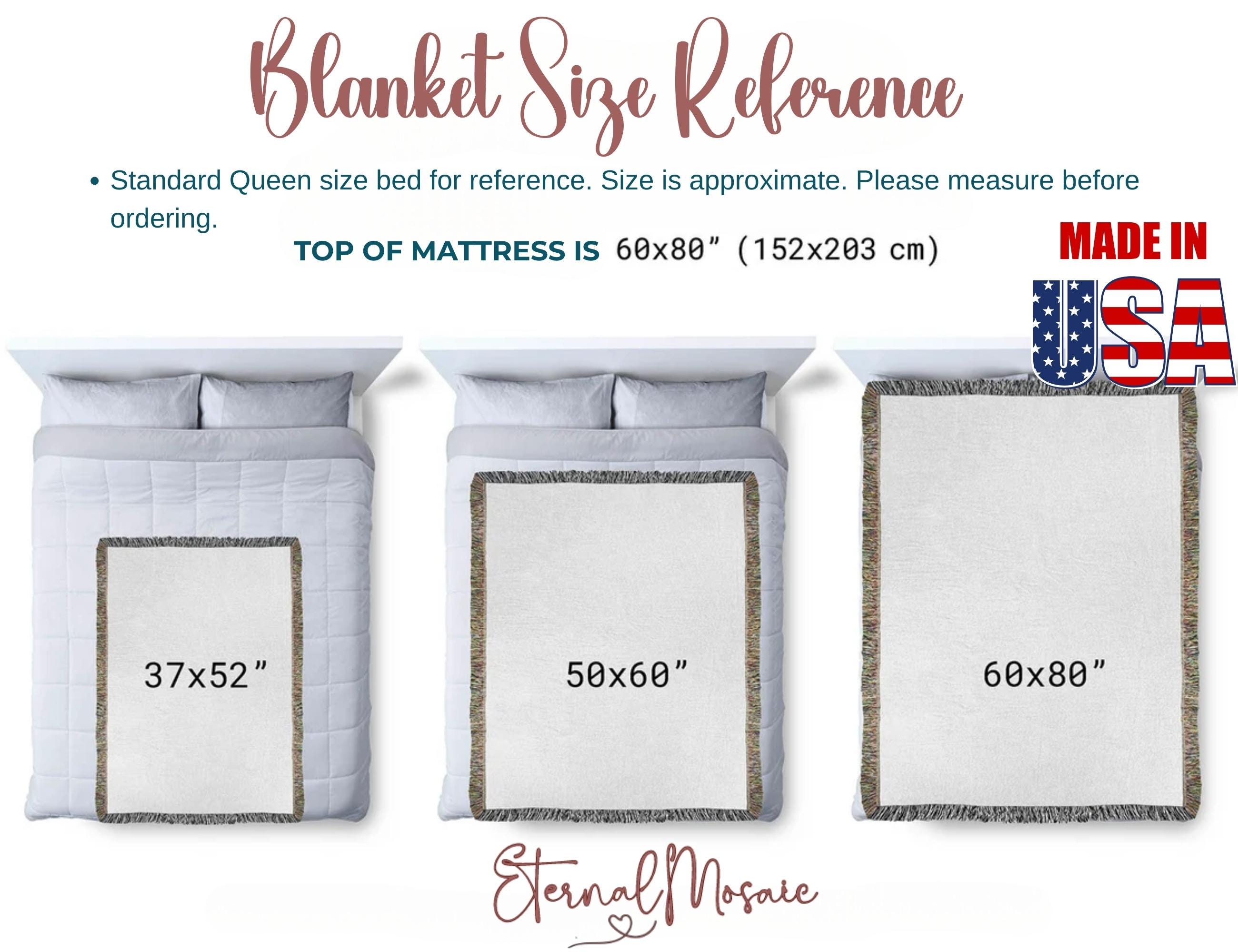 Red Blue Vintage William Morris Botanical Floral Leaves Quilt Throw ...