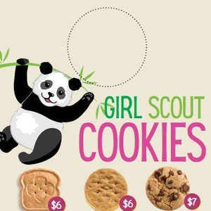 Editable Girl Scouts Door Hanger Template | Add Your QR Code ...