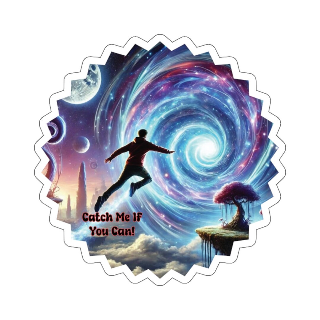 Spiritual Sticker, Ethereal, Kiss-cut Sticker, Colorful Sticker, 100% ...