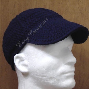 Crochet Pattern, Adult Baseball Cap, Teens, Women, Men, Size 21"-22 ...