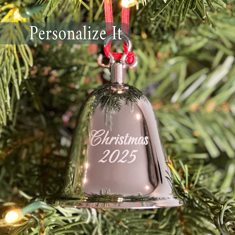 Christmas Ribbon With Bells - Etsy