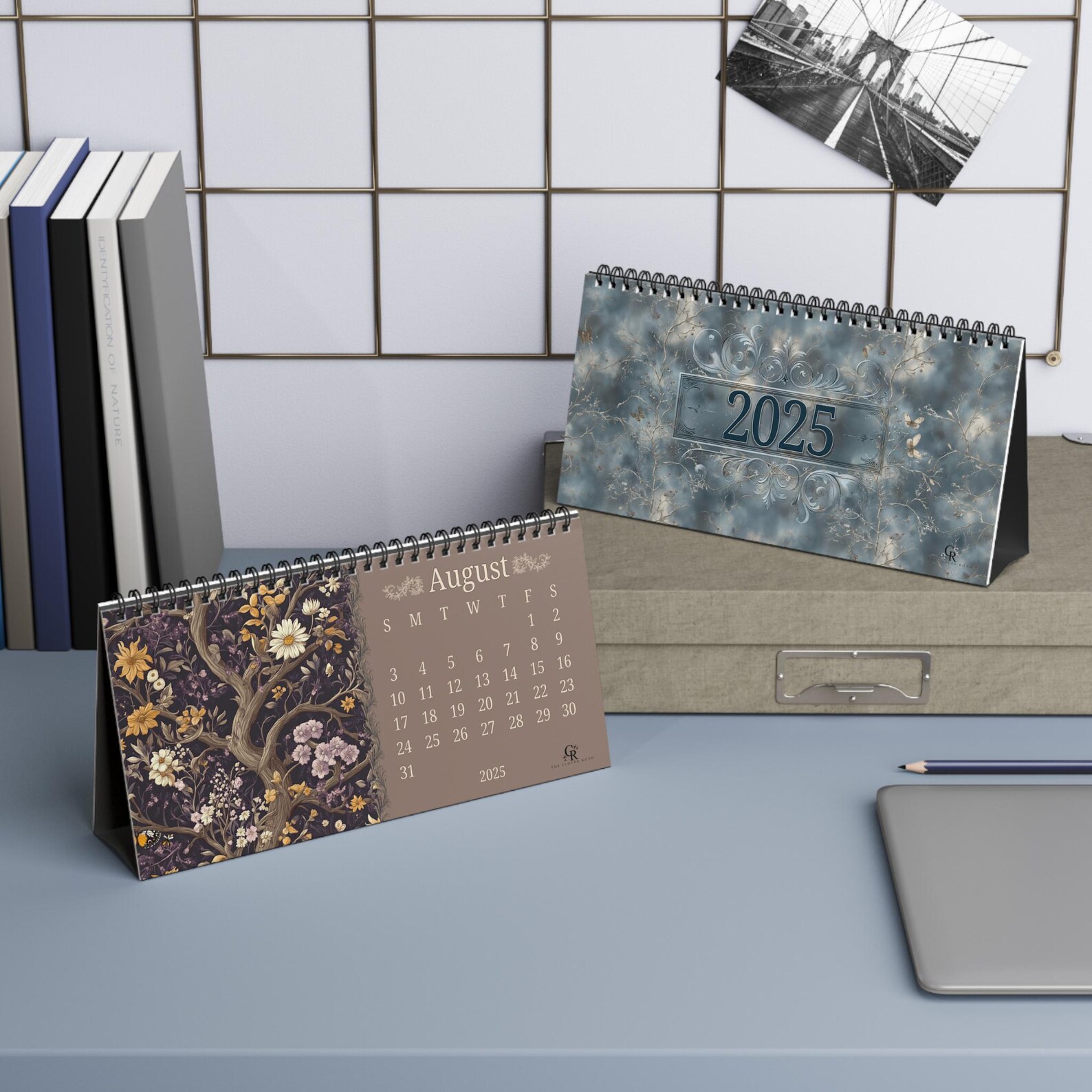 Whispers of Time 2025 Desktop Calendar | Dark Academia Art & Gothic ...