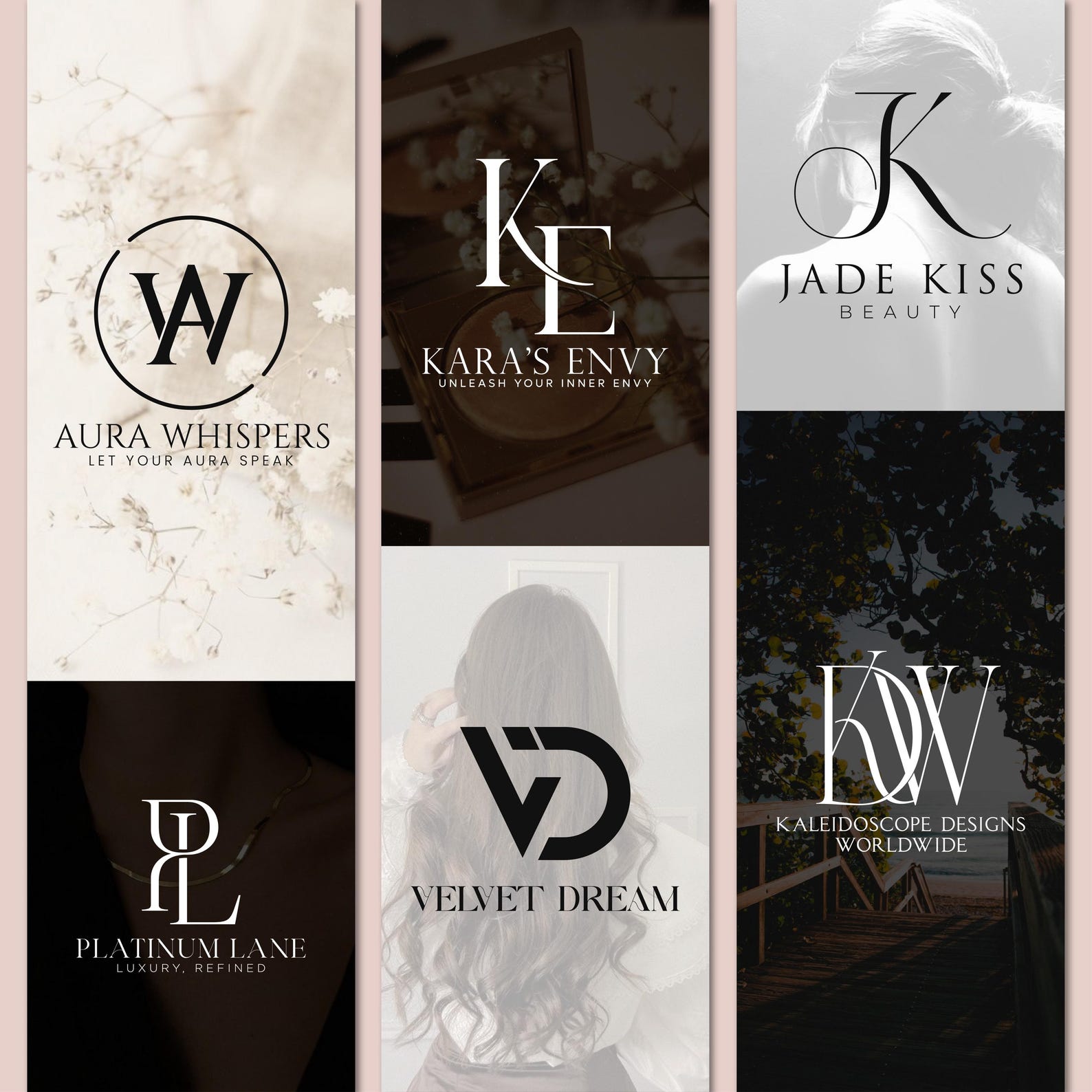 Custom Logo Design | Luxury Minimalist Initial Logo | Custom Monogram ...