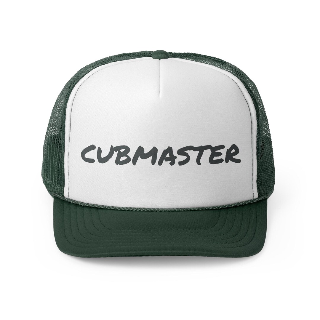 Cubmaster Mesh Trucker Hat Gifts | Scout Leader Gifts | Customized ...