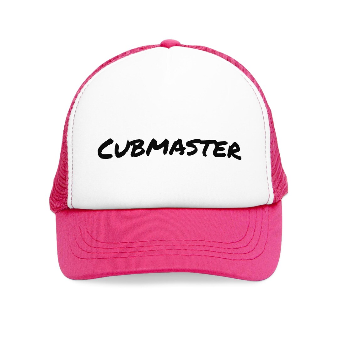 Trucker Hat Fit Cubmaster | Customized Gifts for Den Leaders, Cub ...