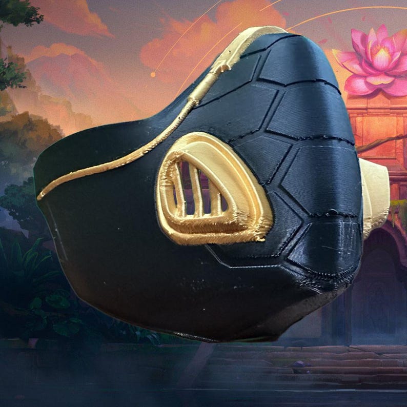 3D Printed Viper Mask Cosplay / Prop From VALORANT - Etsy