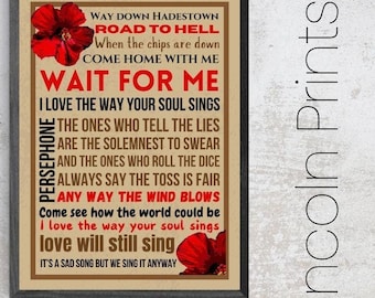 Rent Musical Inspired Theatre Poster Print Art Quotes Typography West ...