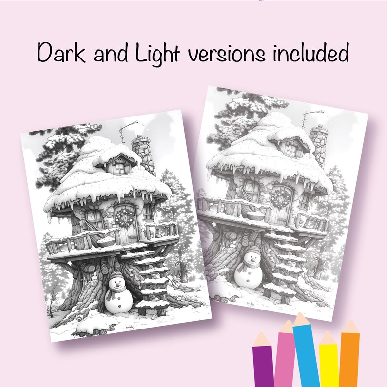 50 Christmas Coloring Pages, Christmas Printable, Christmas Activities ...