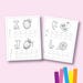 A-Z Fruits Coloring Pages, Kids Worksheets, Printable Alphabet Coloring ...