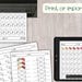 Doodle Color Swatch Chart: Marker Color Tracker (PDF File) - Etsy