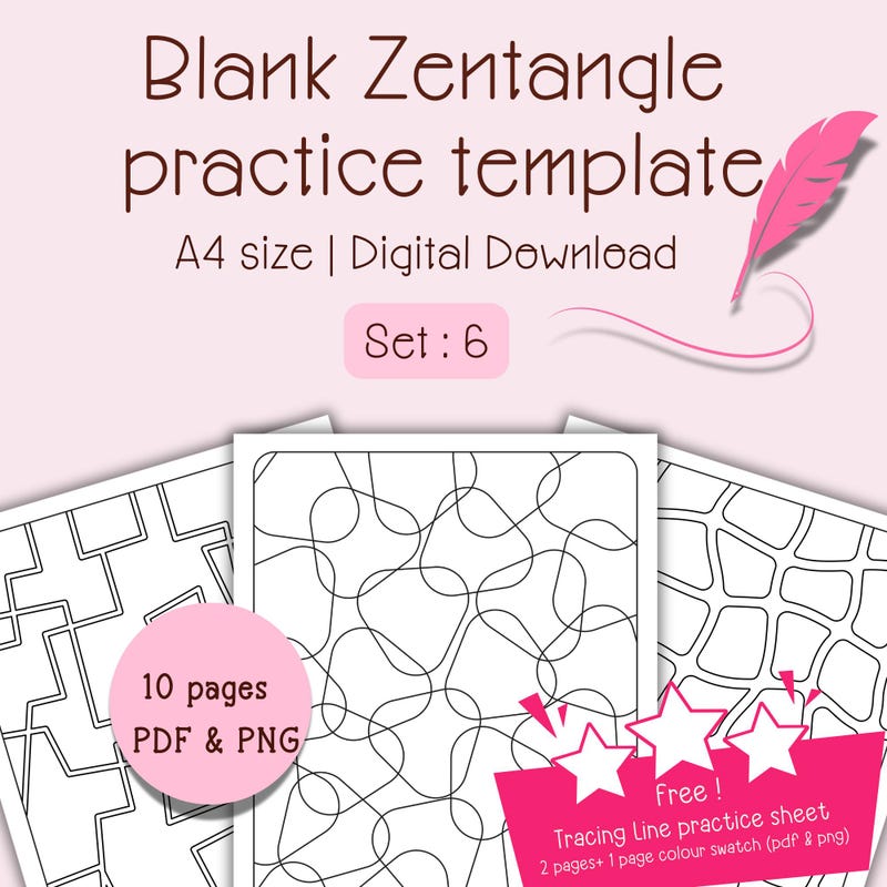 Zentangle Art - Etsy