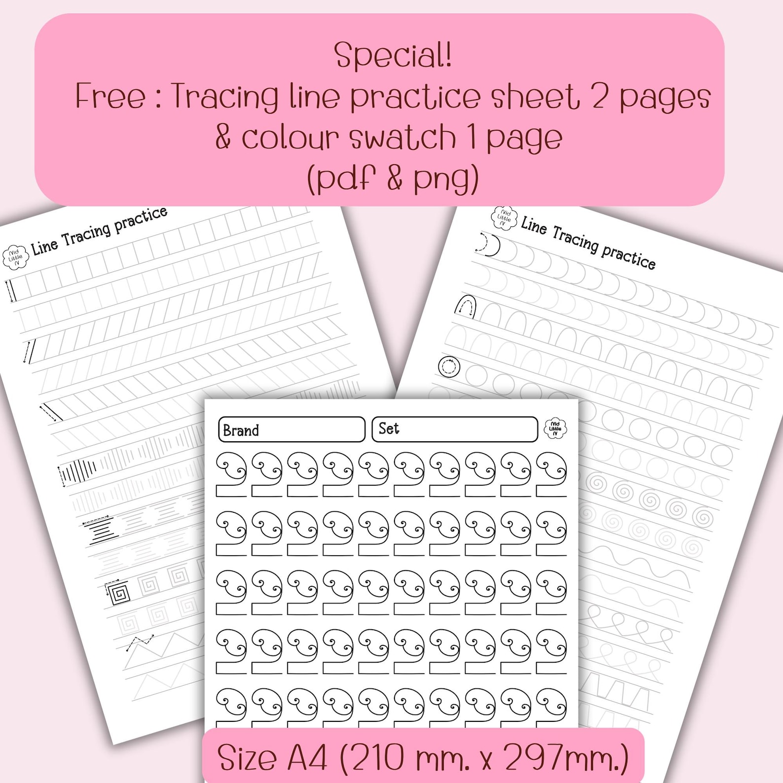 Zentangle® Practice Sheet Templates: Bold & Easy Designs (PDF Download ...