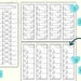 Doodle Color Swatch Chart: Marker Color Tracker (PDF File) - Etsy
