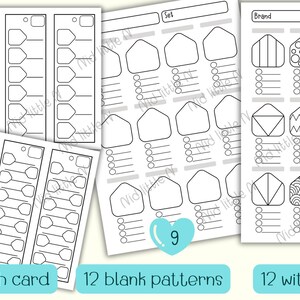 Color Swatch Chart, Alcohol Marker Tracker (PDF) - Etsy