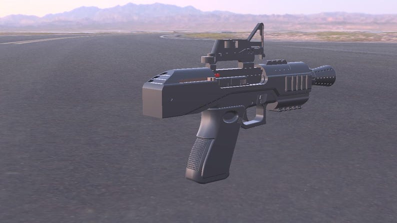 SE-44C Blaster Model for 3D Printing - Etsy