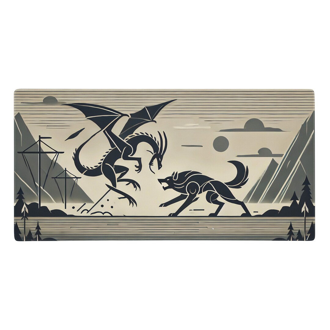 Battle Pads Minimalistic Viking Style Playmat 36 18 - Etsy