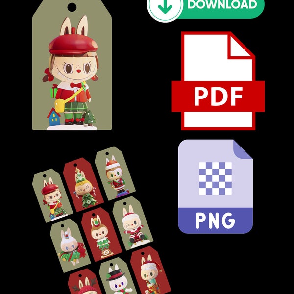 Labubu Template - Etsy