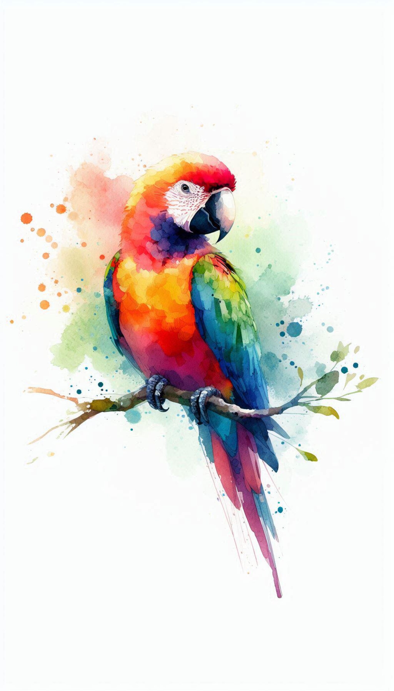 Colorful Perch | Pop Art | Digital Art Print | Wall Art | Digital ...