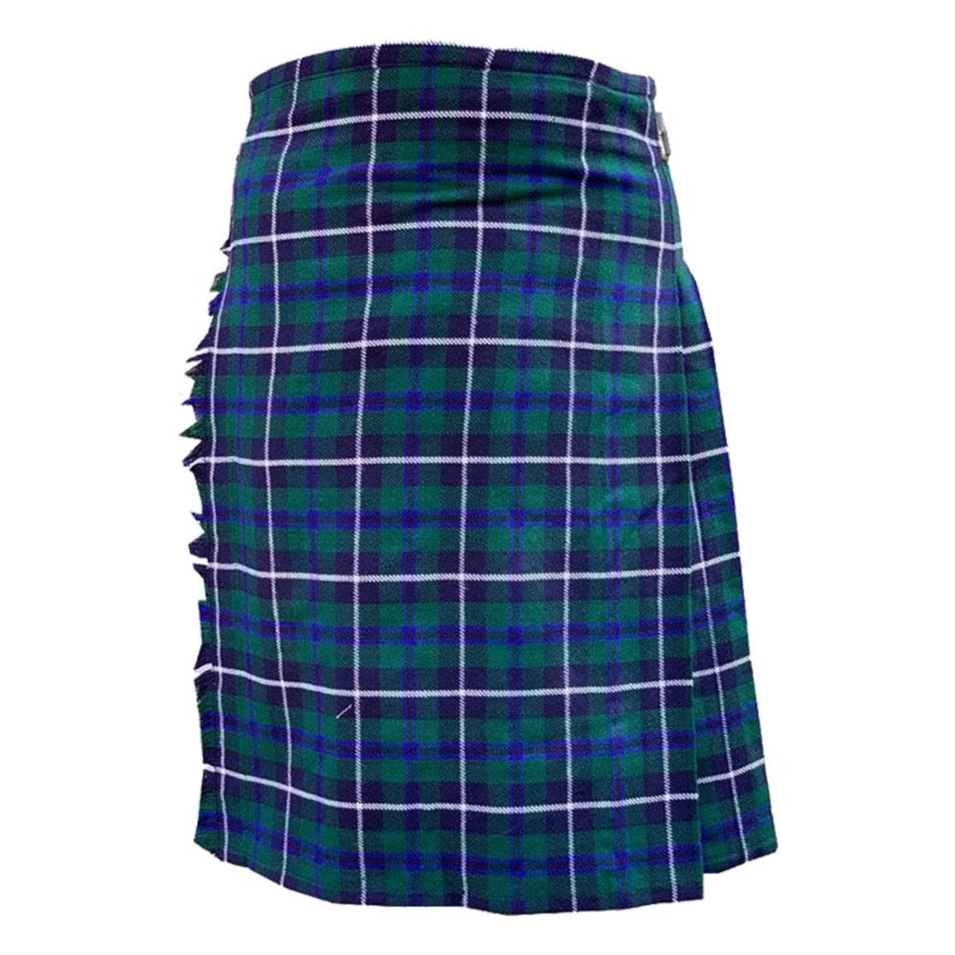 Scottish Traditional Blue Douglas 8 Yard Heavy Weight Tartan Kilt - Men ...