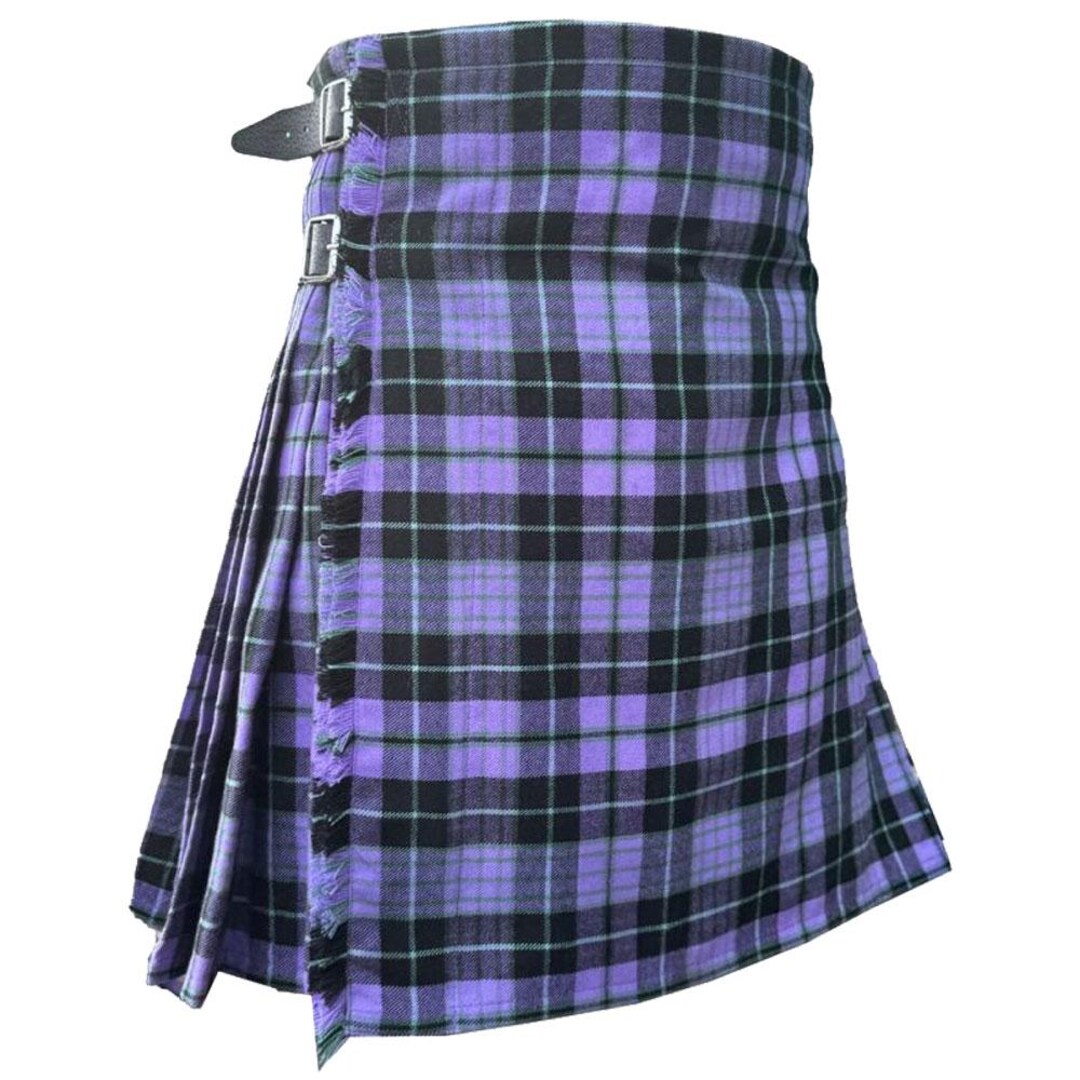 Scottish Traditional Clergy Green 8 Yard Heavy Weight Tartan Kilt - Men ...